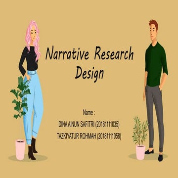 Narrative research design | PPTX