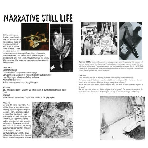 Narrative still life | PPT
