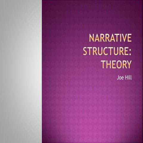 Narrative structure | PPTX