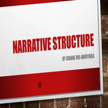 Narrative structure | PPT