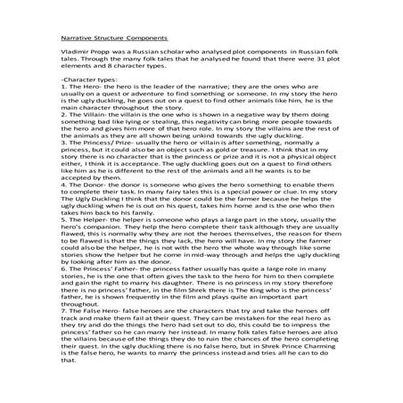 Narrative structure components | PDF