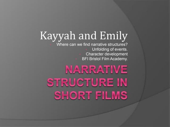 Narrative structure in film | PPT