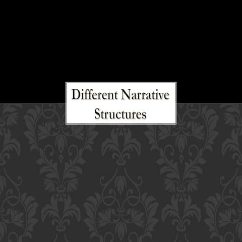 Narrative structures | PPTX