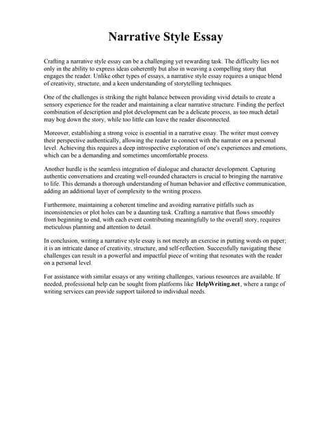 How To Write Narrative Essay.pdf