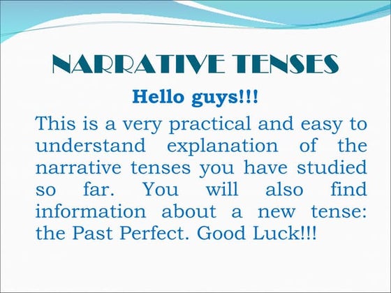 Narrative Tenses 2,146 'tenses' English ESL Worksheets Pdf & Doc