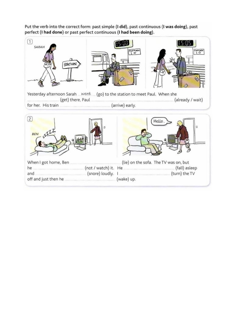 Narrative Tenses narrative-tenses