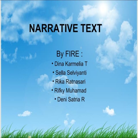 Narrative text | PPT