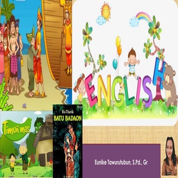 narrative text in English material (fabel, legend,myth) | PPTX