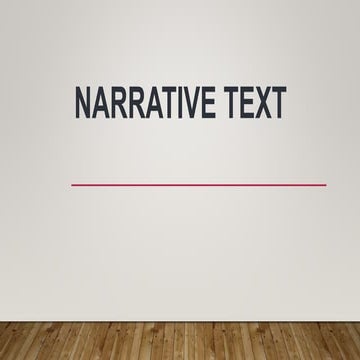 Ppt narrative text | PDF
