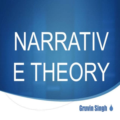 Narrative Theory | PPTX