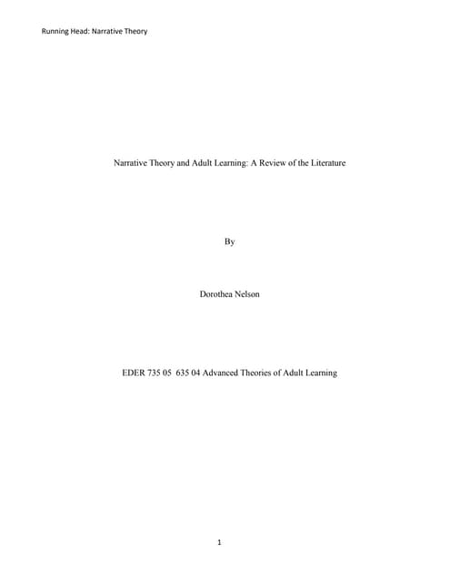 Narrative research design | PPT