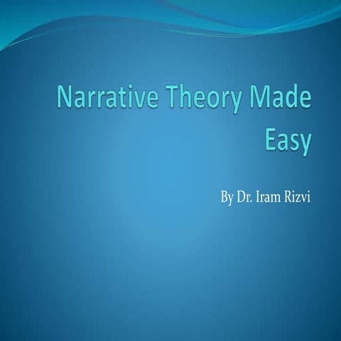 Narrative structure analysis labov's approach | PPTX