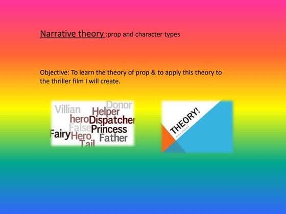 Propp’s Theory | PPT