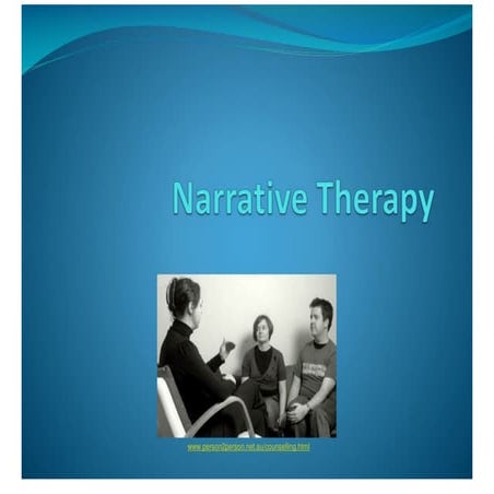 Narrative Therapy | PDF