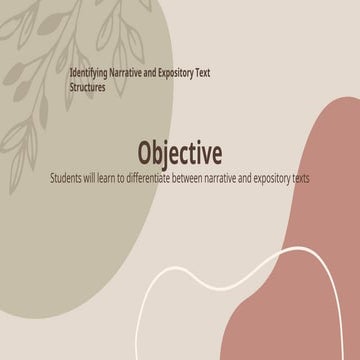 Expository text vs narrative | PPTX