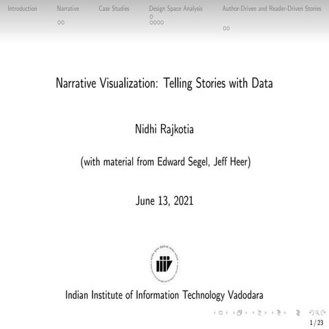 Narrative visualization | PDF