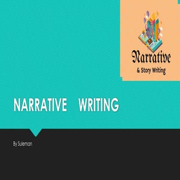 NARRATIVE WRITING | PPT