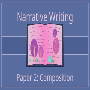 The Narrative Writing Pack | PDF