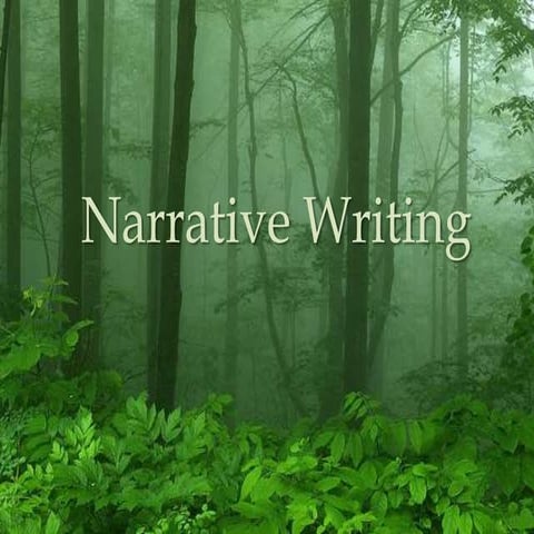 Narrative Writing 2 | PPT