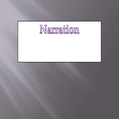 narrattion_(2).pptx presentation for eng | PPTX