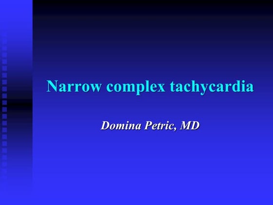 narrowcomplextachycardia.pptx