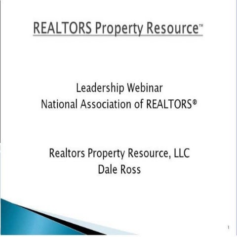 Nar Rpr Nov 2009 | PPT