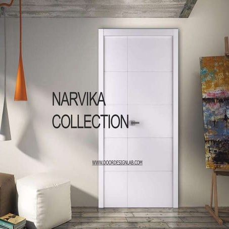 Scandinavian Style Interior Doors «Narvika» from the DoorDesignLab.com