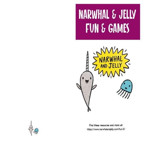Narwhal & Jelly Activity Book | PPT