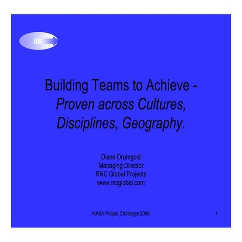 NASA 2008 PM Challenge | PDF