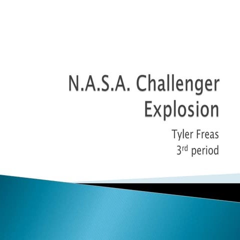 Nasa Challenger Explosion | PPTX