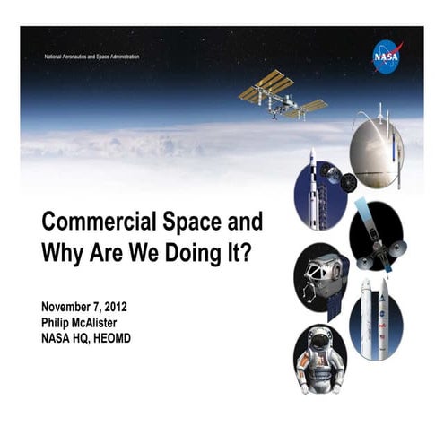 Nasa commercial space dec 2012 | PDF | Business | Business and Finance