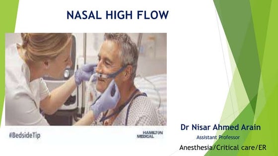 Humidfied nasal cannula | PPT