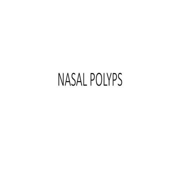How To Remove Nasal Polyps Naturally Without Surgery | PPTX
