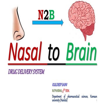 Nasal to brain | PPTX | Ear, Nose and Throat Conditions | Diseases and ...