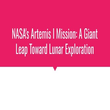 NASA's Artemis I Mission_ A Giant Leap Toward Lunar Exploration.pdf