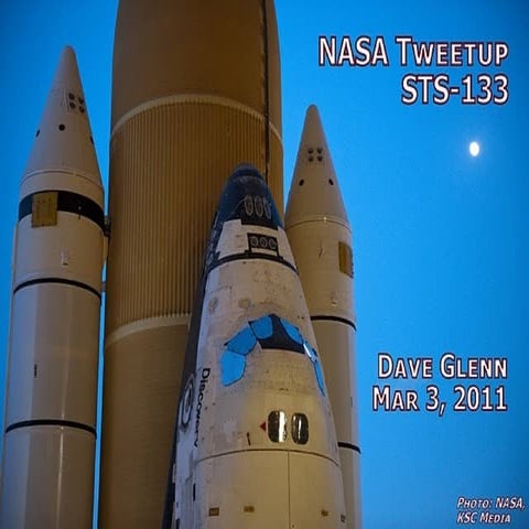 NASA Tweetup - STS 133 - NCTIES11 Presentation | PPT