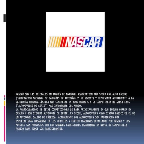 Nascar Marketing Plan | DOCX