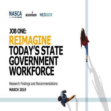 Job One: Reimagine Today's State Government Workforce | PPT