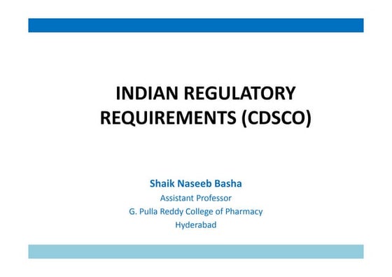 CENTRAL DRUG STANDARD CONTROL ORGANIZATION(CDSCO).pdf