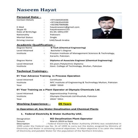 Naseem hayat RO PLANT OPERATOR CV (1).docx