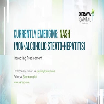 Currently Emerging: NASH (Non-Alcoholic Steato-Hepatitis) | PDF ...