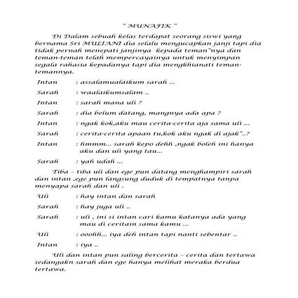 Naskah film pendek 'MASIH DIUSAHAKAN' | PDF