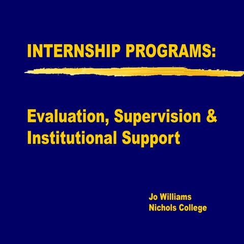 Nassm 2001 | PPT