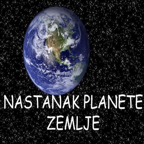 Postanak i unutrasnja gradja zemlje | PPT