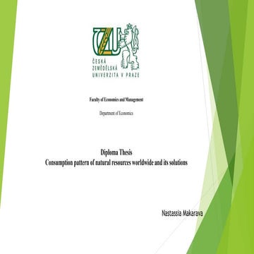 Diploma thesis Presentation | PPTX