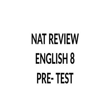 National Achievement Test Reviewer ...