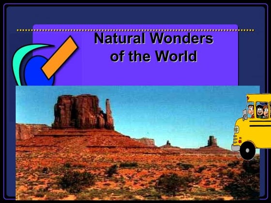 10 Natural Wonders of the World (PowerPoint) | PPT