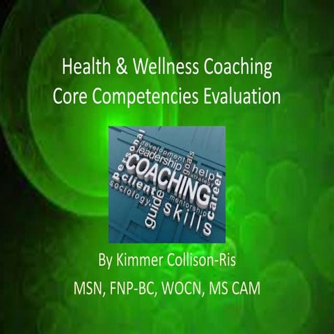 ICF Core Competencies: Coaching Evaluation | PPTX