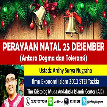 Natal 25 Desember (Antara dogma dan toleransi) | PDF