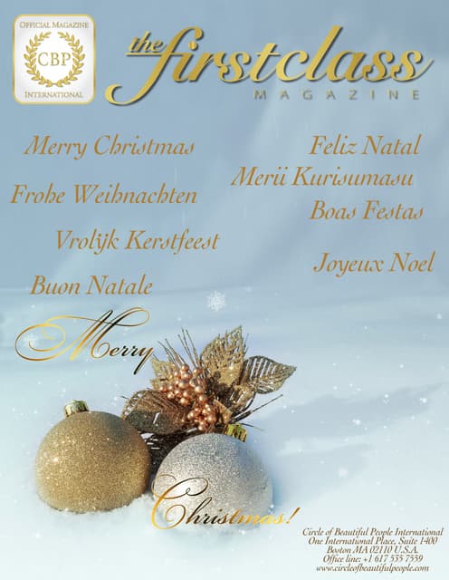 CBP The First Class Magazine | PDF